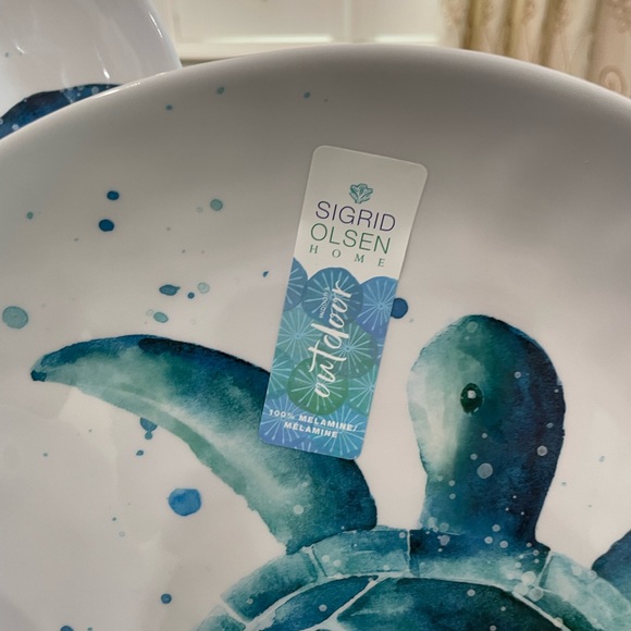 Sigrid Olsen | Dining | Sigrid Olsen 225 Melamine Beach Plates New ...